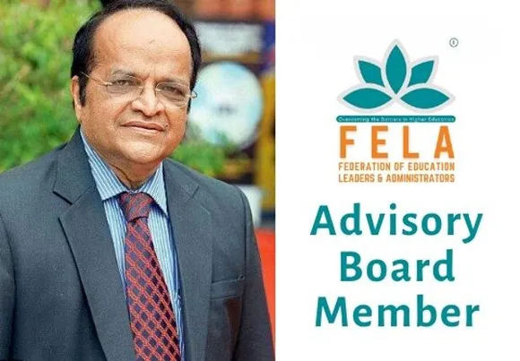 Prof.Dr. Rajasekharan Pillai Appointed as Advisory Board Member at FELA