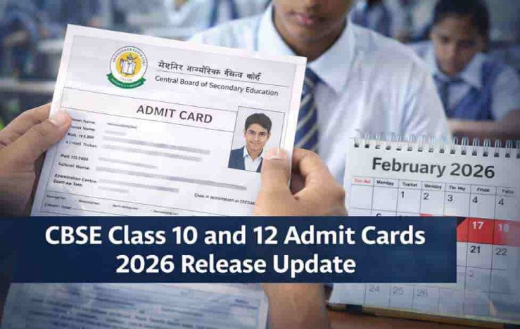 CBSE Class 10 and 12 Admit Cards 2026 Release Update